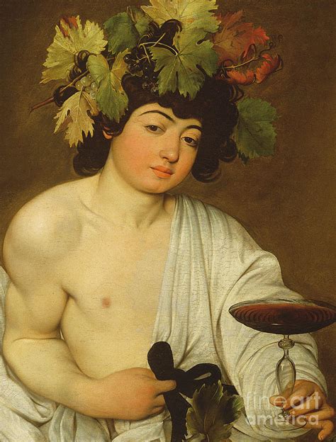 Caravaggio Bacchus Self Portrait