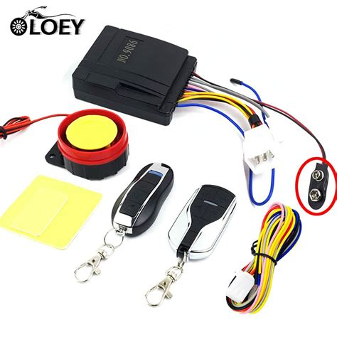 Universal Motorcycle Alarm System Scooter Anti The Vicedeal