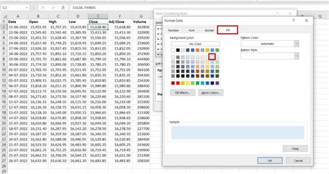 How To Fill Color In An Excel Cell Using A Formula Spreadcheaters
