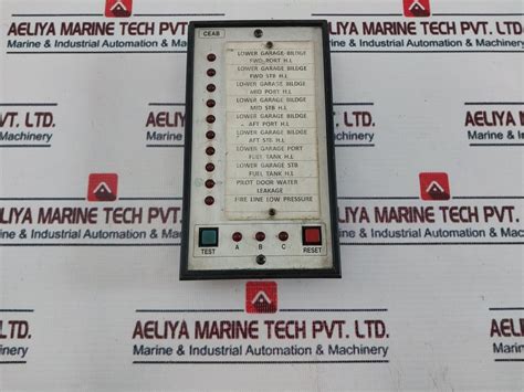 Ceab Ce1010 3 Ling Alarm Unit 24vac Aeliya Marine