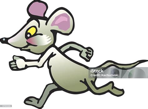 Running Mouse Stock Illustration Download Image Now Activity