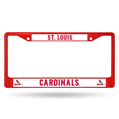 Rico Industries Mlb Color License Plate Frame St Louis Cardinals