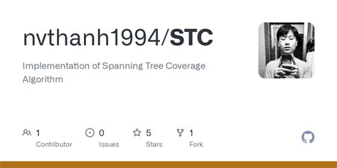 Github Nvthanh1994stc Implementation Of Spanning Tree Coverage