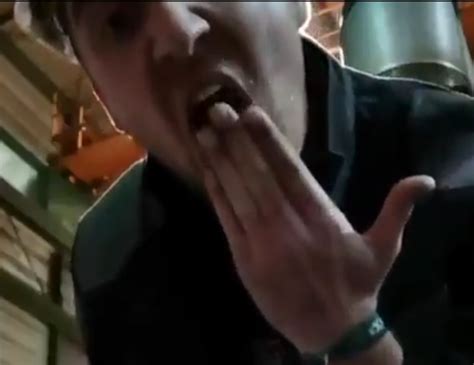 Construction Worker Wanks On Site And Eats His Cum