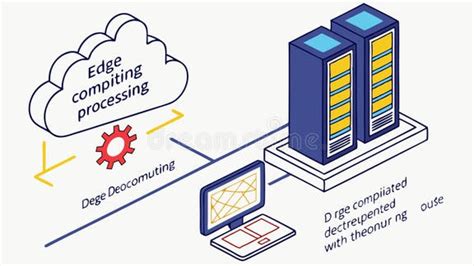 Edge Computing Network Data Processing Distributed Computing Vector