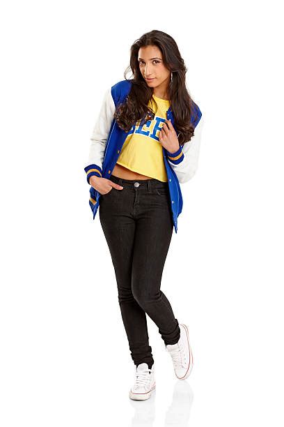 20 Letterman Jacket High School Student Jacket Asian Ethnicity Stock