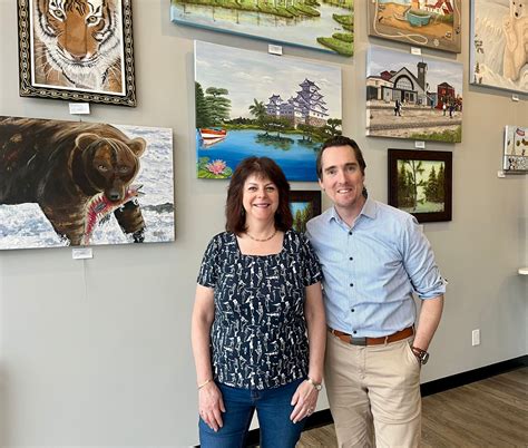 Lartiste Sylvie Charette Expose Tout Lété à Lespace Culturel Du Député LÉcho De Maskinongé