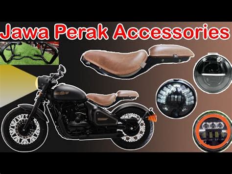 Accessories For Jawa Perak Jawa Perak Accessories Pillion Seat For