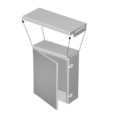 Sun Shield For Es Enclosure Exm Manufacturing