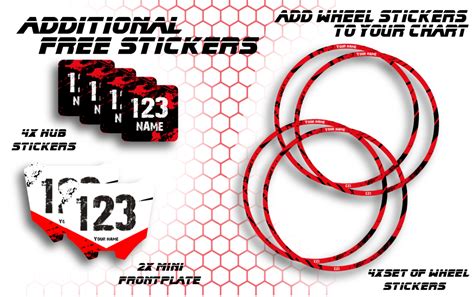 Complete Decal Kit Honda Trace Promx