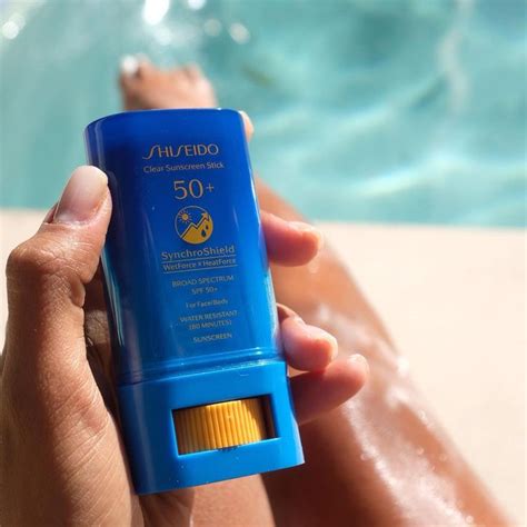 Shiseido Spf Protection Made Easy With Our New Clear Sunscreen Stick
