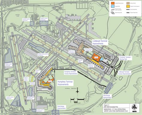 Msp Airport Terminal Map Msp Minneapolis St Paul International Airport