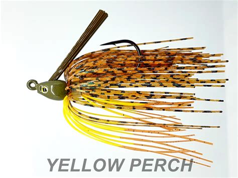 2 Yellow Perch Swim Jig
