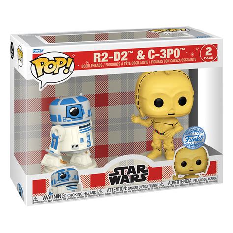 Funko Pop Star Wars 100th Anniversary Exclusive R2 D2 And C3po Retro 2