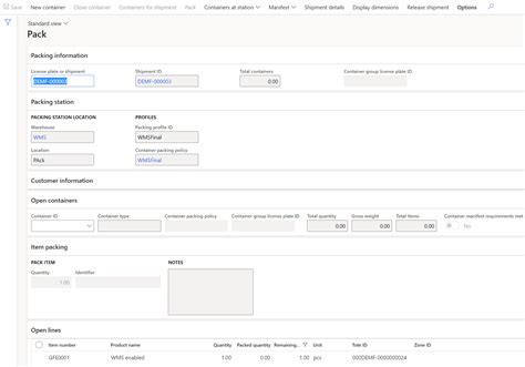 Silver Bullet For D365 Scm Manual Packing From A To Z In Microsoft