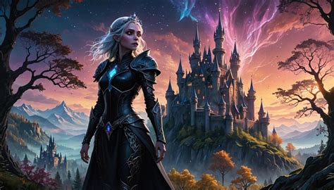 The Source Of Drow Magic Hyperrealistic Drow Princess In M