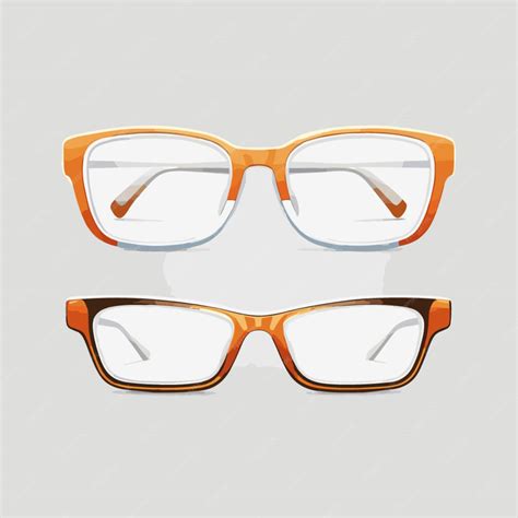 Premium Vector Glasses Vector On White Background