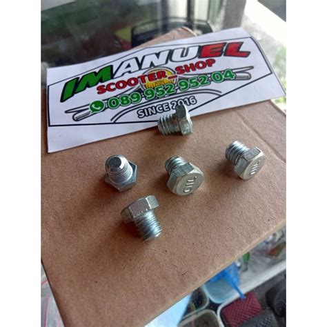 Jual Baut Baud Oli Vespa Sekrup Mur Oli Vespa Vespa Shopee Indonesia