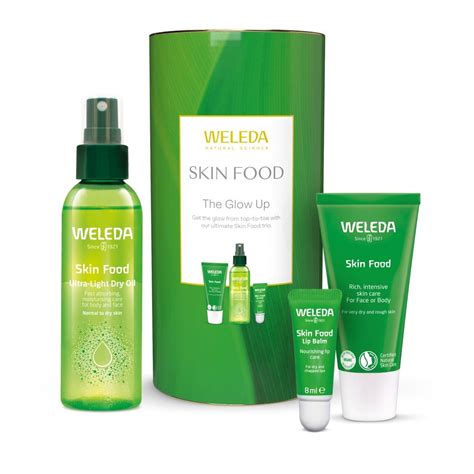 Weleda Skin Food The Glow Up 1 X 6ml 1 X 30ml 1 X 100ml