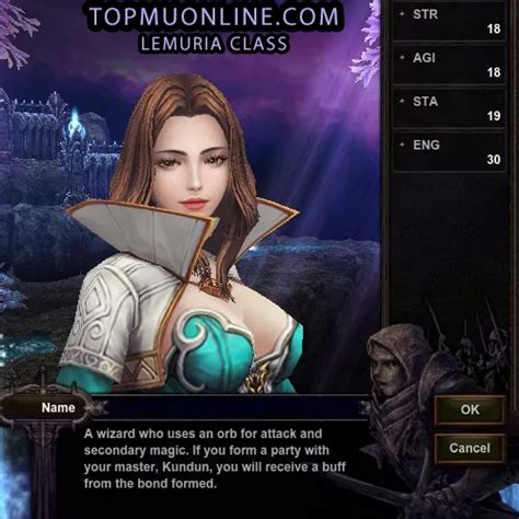 Lemuria Mage Mu Online Class Guide