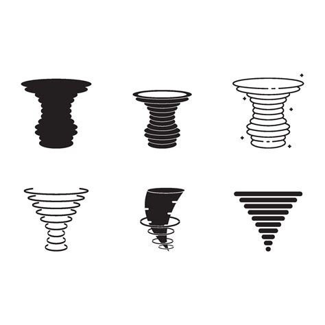 Tornado Icon Vector 34212453 Vector Art At Vecteezy