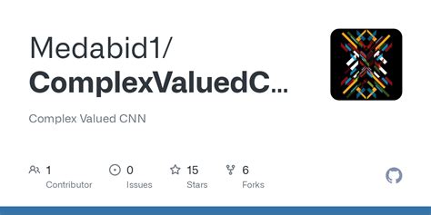 Github Medabid Complexvaluedcnn Complex Valued Cnn