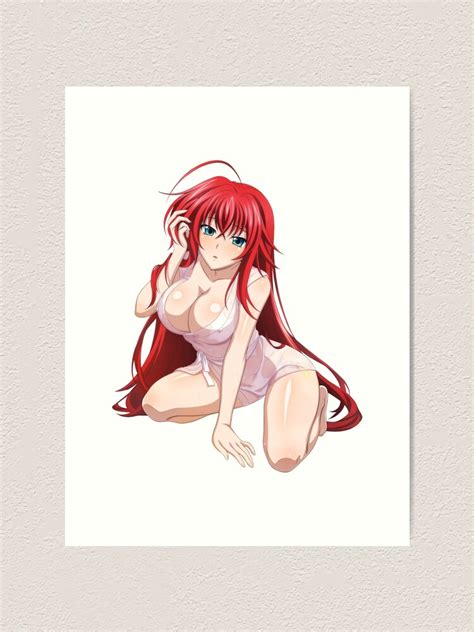 Sexy Hentai Girl Art Print By Kundronsia Redbubble