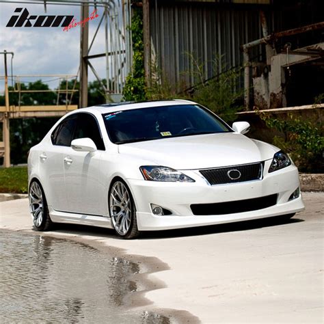 Front Bumper Lip Compatible With 2009 2010 Lexus Is250 Is350 V Style