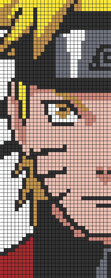 Alpha Pattern 53116 Minecraft Pixel Art Pixel Art Pattern Pixel