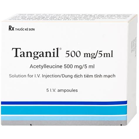 Tanganil 500mg5ml Pierre Fabre Thuốc Tiêm điều Trị Chóng Mặt 5 ống X 5ml Chợ Thuốc Hapu