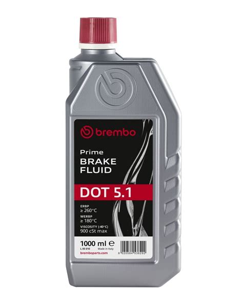 L 05 010 Brembo Dot 51 Premium Brake Fluid Dot 51 Brake Fluid 1l