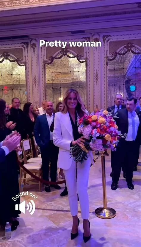Melania Trump Makes Rare Appearance At Husband Donalds Side For
