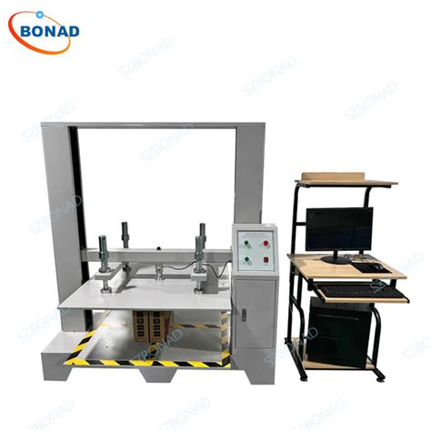 Computer Controlled Carton Packaging Compression Testing Machine Bonad