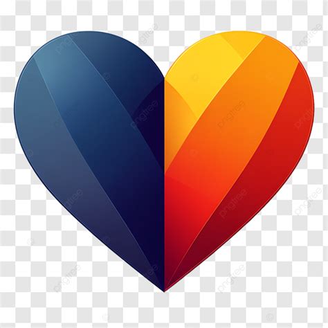 Colorful Heart Symbol Representing Love And Emotion Heart Love Heart