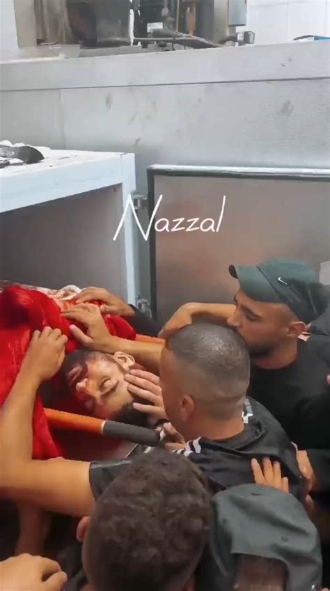 A Touching Farewell To The Martyr “samer Radwan” At Darwish Nazal