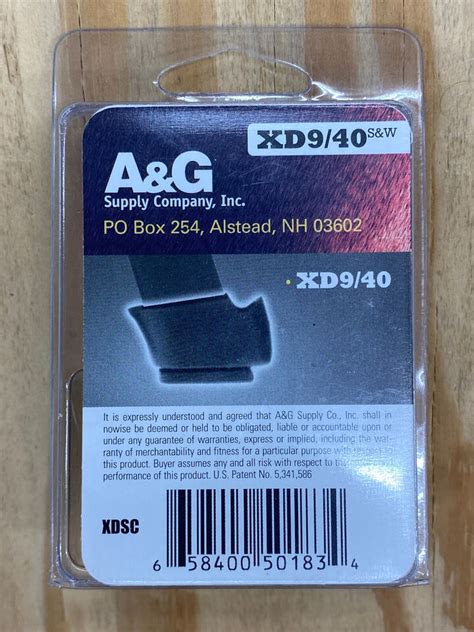 Grip Extender For Springfield Xd Subcompact Xd9 9mm 40 Sandw Aandg Grip Extenders Ebay
