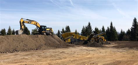 Concassage Criblage Mobile En Auvergne Rhône Alpes Eyraud Travaux Publics Carrières