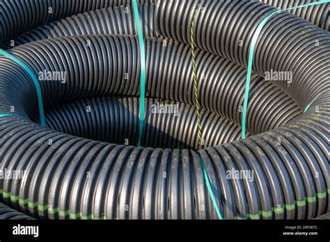 Black Storm Water Underdrain Pipe Used To Mitigation Ground Water