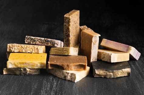 Free Photo Various Types Of Soap On Table