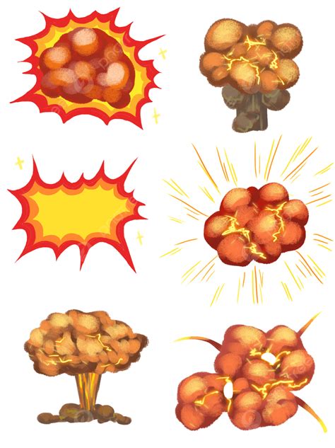 Efecto De Explosión Pintado A Mano Png Pintado A Mano Explosión