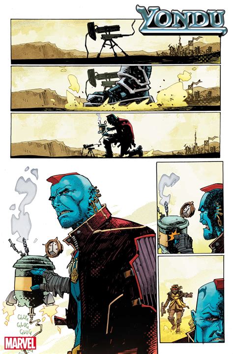 Yondu 1 Is Going To Be A Neo Western Romp Through The Cosmos Marvel