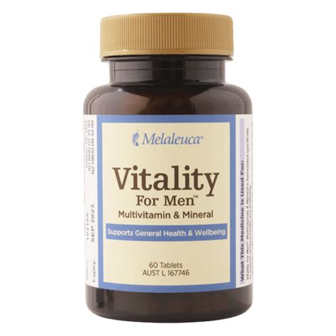 Vitality For Men™ Multivitamin And Mineral