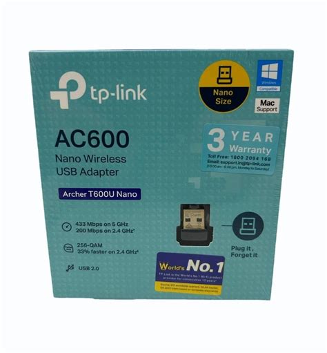 Tp Link Ac600 Nano Wireless Usb Adapter At ₹ 950piece New Delhi Id