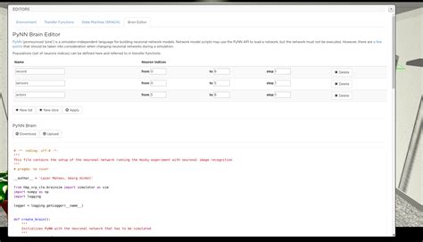 edit the simulation — hbp neurorobotics platform 3 2 2 documentation