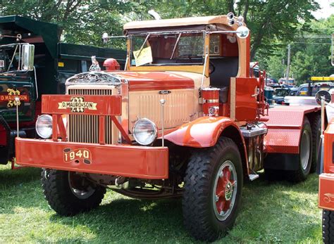 Mack F Model Trucks At Lancaster Antique And Classic Mack Trucks