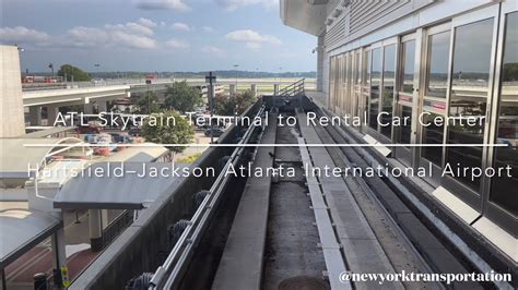 Atl Skytrain Hartsfieldjackson Atlanta International Airport Terminal