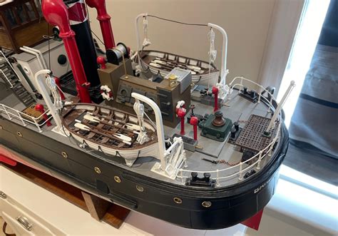 Barmoor Castle Trawler Model Ship Daniels Marine Artefacts