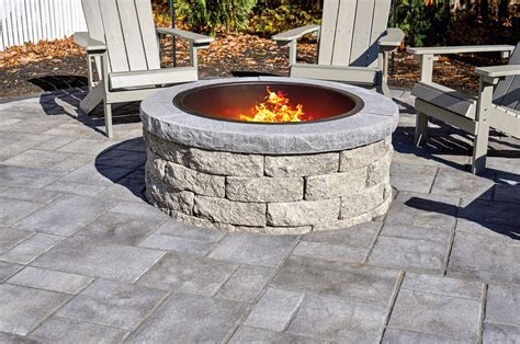 Outdoor Stone Fire Pit