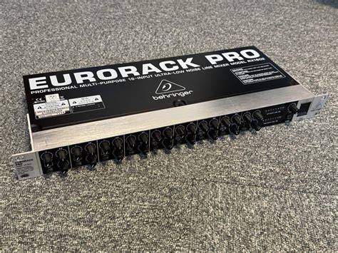 Behringer Rx1602 Eurorack Pro ラインミキサー By メルカリ
