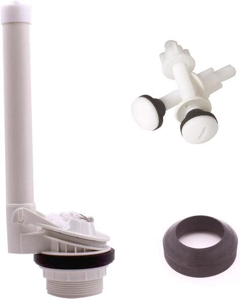 2 Inch Toilet Flush Valve Replacement Kit With Gasket And Bolts Compatible With American